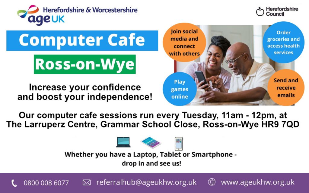 Ross AgeUK Computer Cafe | Ross Community Development Trust